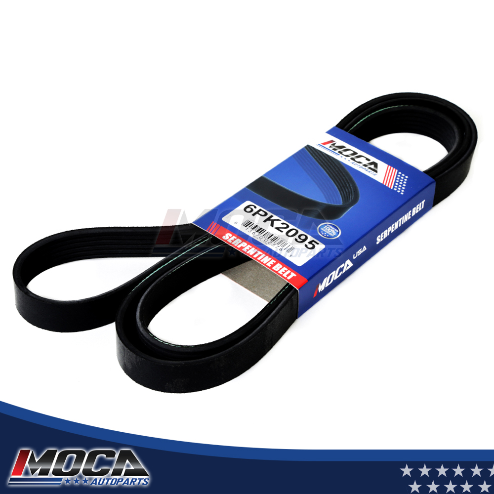 Serpentine Belt Fits Cadillac Dodge Ford Mazda 2.0-6.8L GAS SOHC DOHC ...